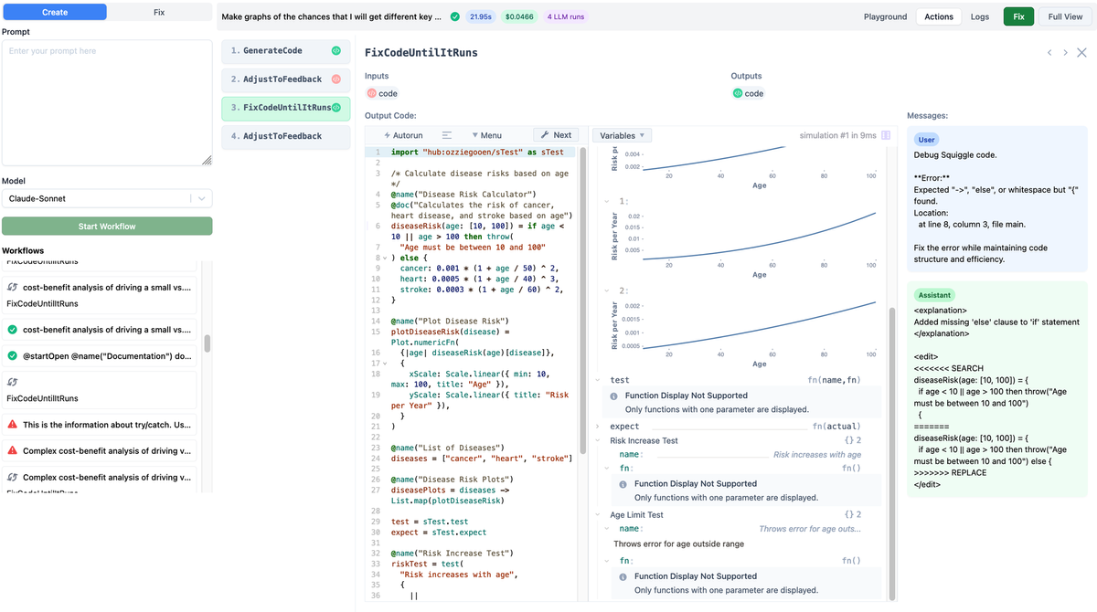 Squiggle AI: An Early Project at Automated Modeling